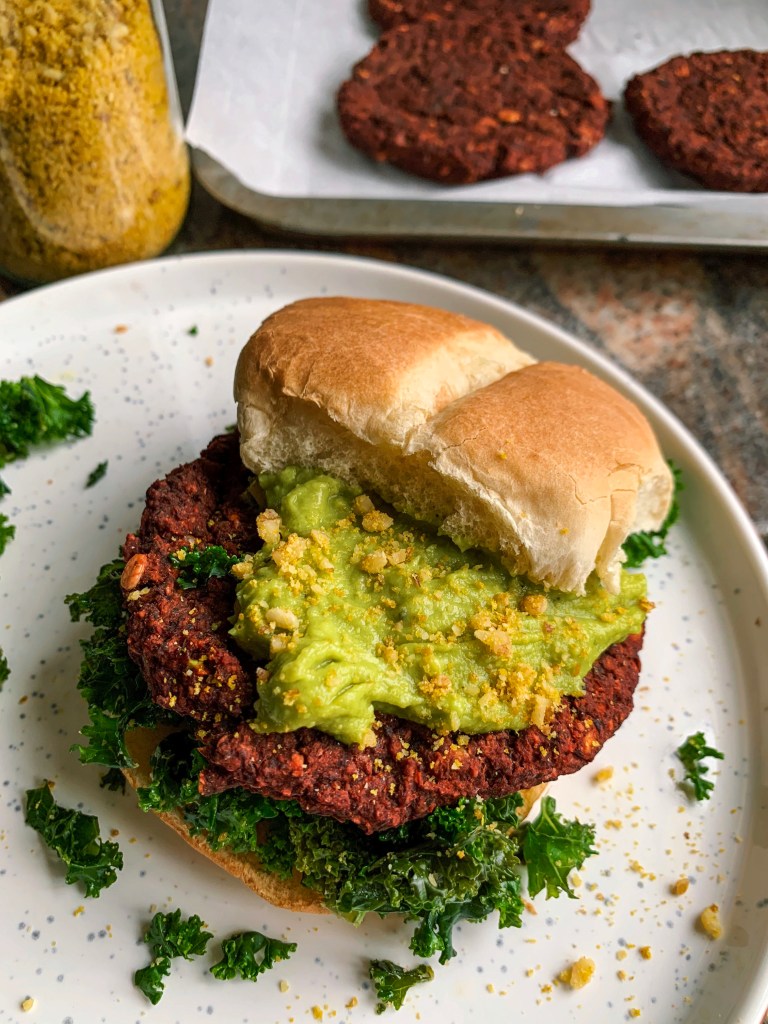 Vegan Beet Veggie Burgers – healthful radiance